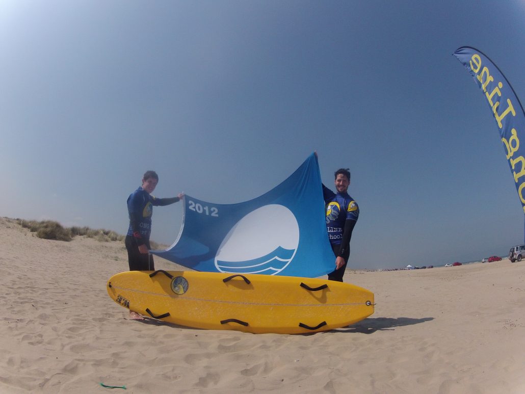 Long Line Surf School proud to be on a blue flag beach – Long Line Surf ...