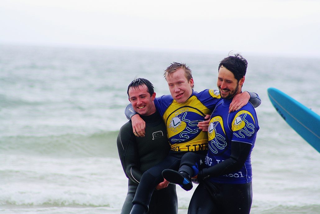 Aaron did a great job of surfing thanks to Stephen Friel – Long Line ...